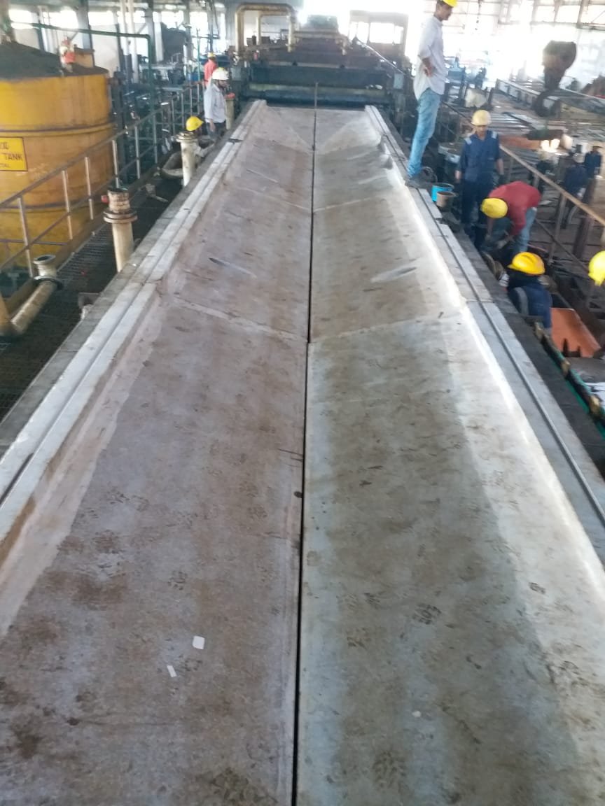 Granite lined Pickling Tanks - Epoxy Flooring Contractors